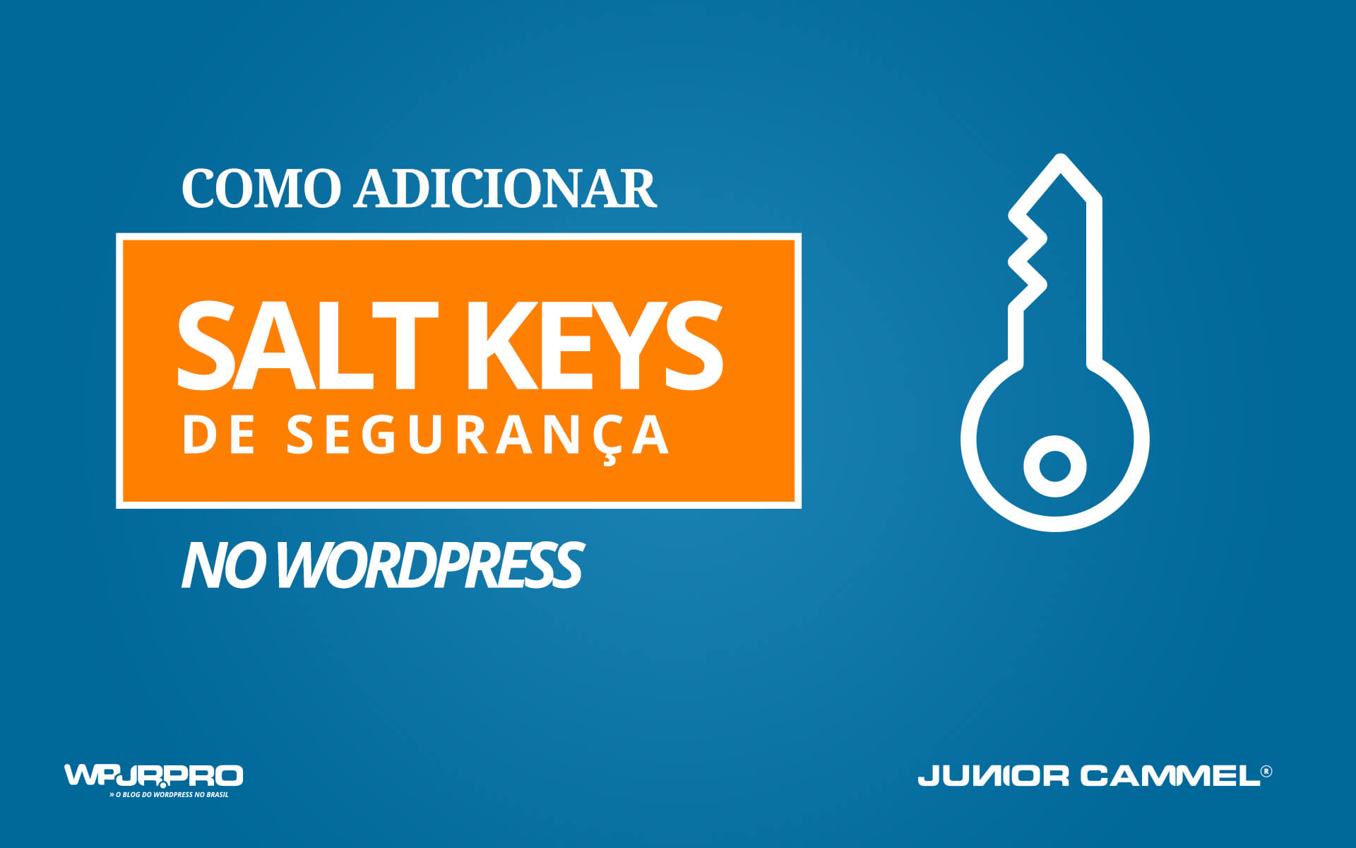 Como adicionar "Salt Keys" no WordPress • Blog WP Junior PRO